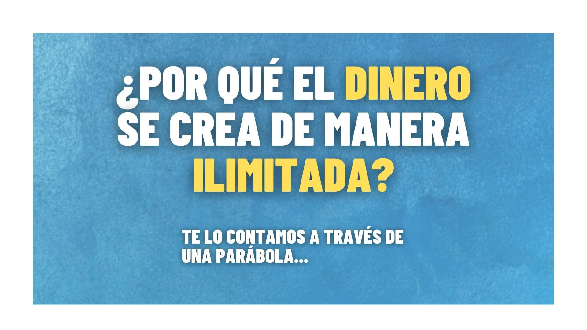 Cómo se crea el dinero - IPP Formación