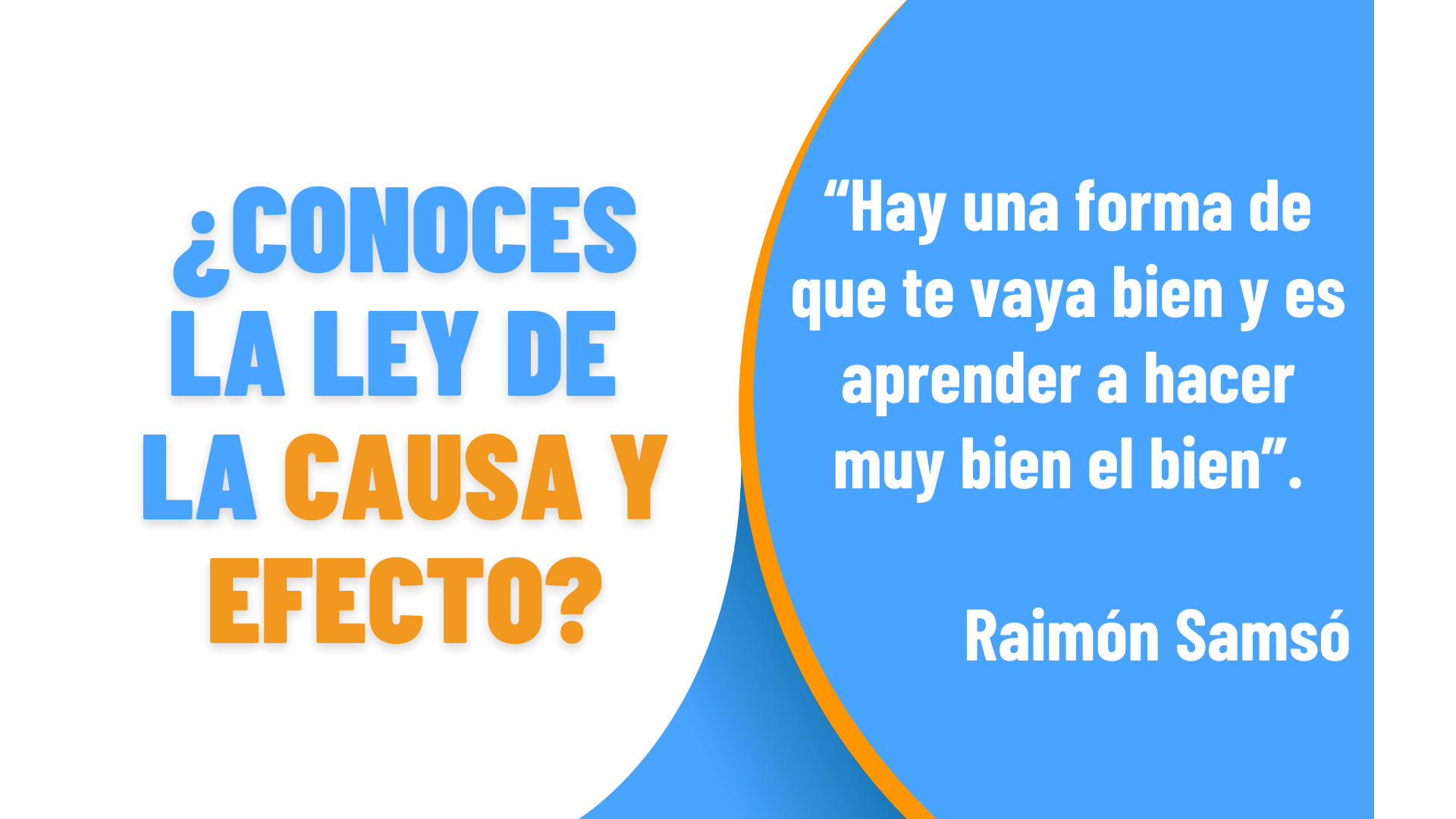 ¿Conoces la ley de la causa-efecto? - IPP Formación